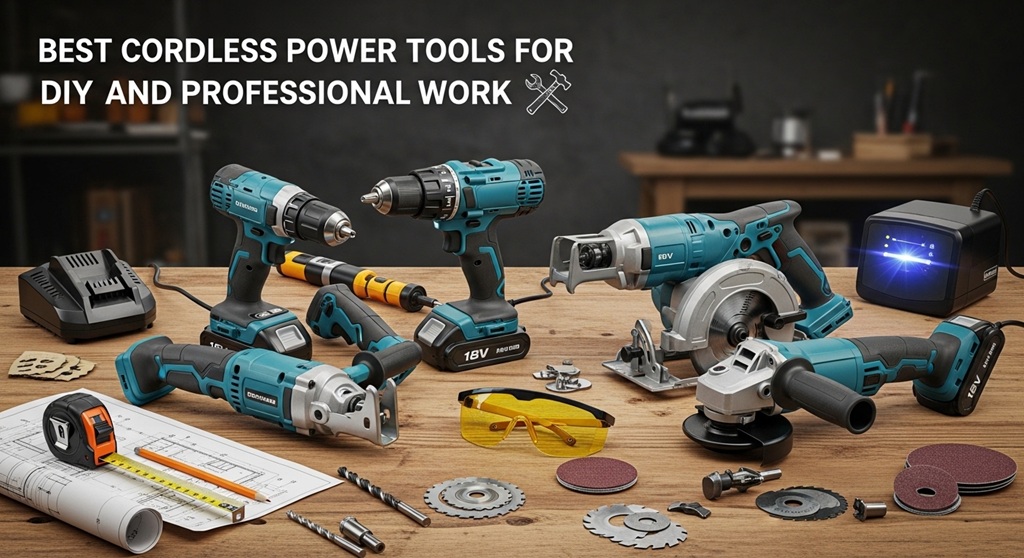 Best Cordless Power Tools for DIY and Professional Work - Girly Daily